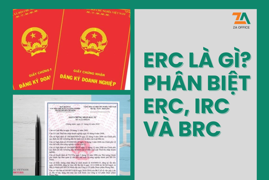 ERC LÀ GÌ? PHÂN BIỆT ERC, IRC VÀ BRC: CHI TIẾT 2025